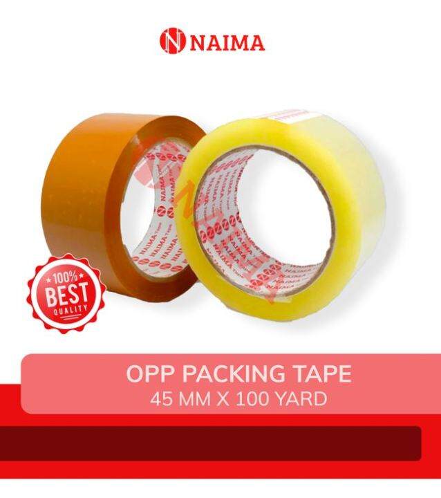 LAKBAN BENING / COKLAT 2 INCH 45mm x 100 YARD MURAH NAIMA KUALITAS DAIMARU | Lazada Indonesia