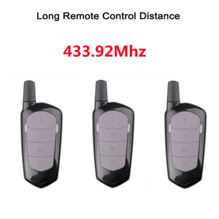 Copy Code 433.92 MHz RF Wireless Remote Control Garage Door Opener Key ...