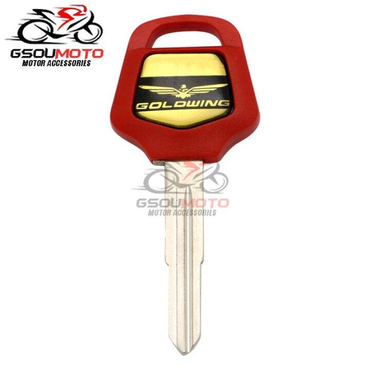 รถจักรยานยนต์อุปกรณ์เสริม Blank Key สำหรับ HONDA WING 1500 GL1500 ...