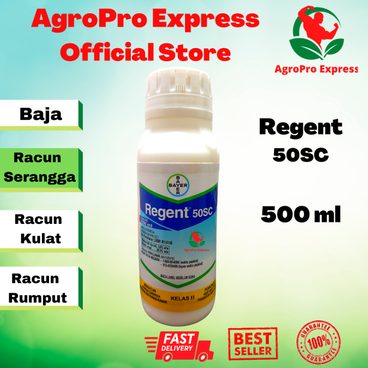 Bayer Regent 50SC 500ml Racun Serangga Ubat Anai-anai Semut Putih Lipas ...