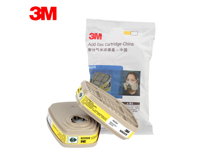 ตลับกรอง 3M 6002CNหน้ากากป้องกันแก๊ส ตัวกรอง ป้องกันไอน้ำสารเคมี, สี, ทินเนอร์, สารกำจัดศัตรูพืช ...