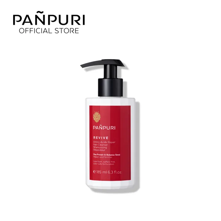 PANPURI Revive Hair Cleanser ปัญญ์ปุริ แชมพูฟื้นฟูผมเสีย ผมทำสี 185 มล. ...