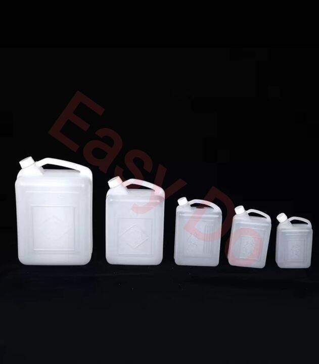 New Bottle/Tong 2.5Liter HDPE Nature Jerry Can Plastic Full Set | Lazada