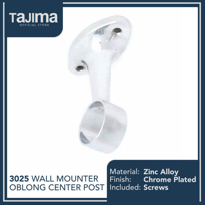 Center Hung Wall Mounted Curtain Rod Kurtina Hanger Cabinet Post (1 PC ...