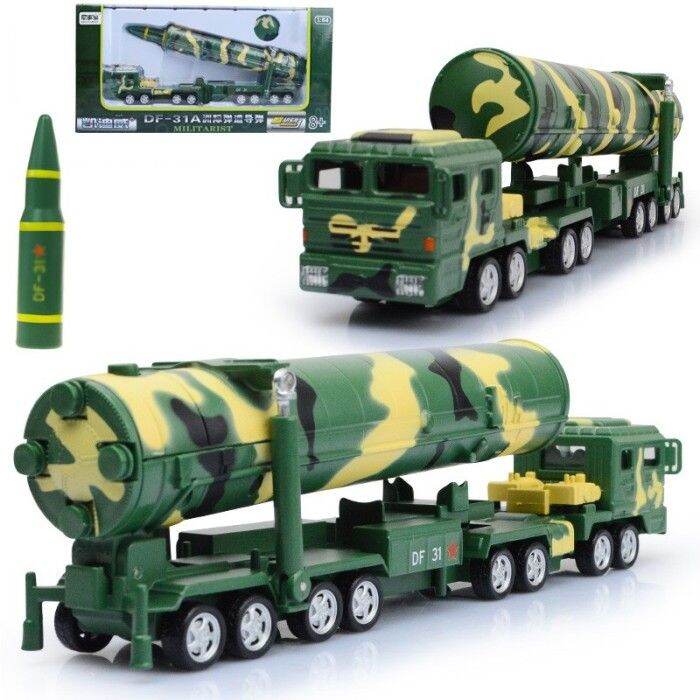Diecast Miniatur Intercontinental Ballistic Missile Dongfeng DF-31 ...