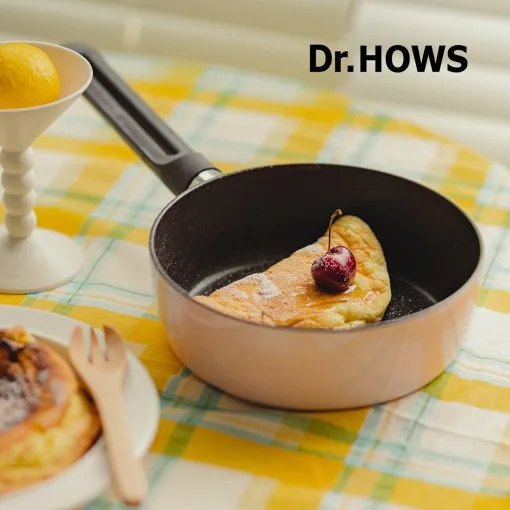 ♡K-Living♡ [DR.Hows] Neo Saute Pan IH 20/24cm (3 Color - Lavender/Rose Pink/Peppermint) | Lazada PH