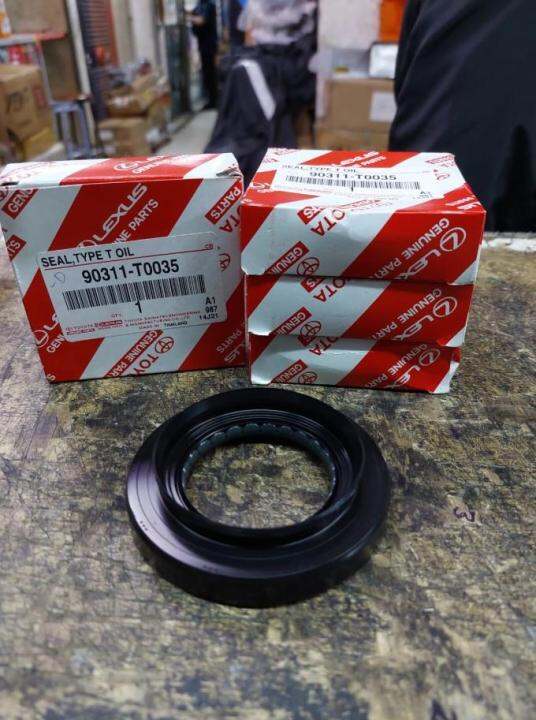 Oil oli Seal sil transmisi roda depan kanan hilux fortuner 90311-T0035 | Lazada Indonesia
