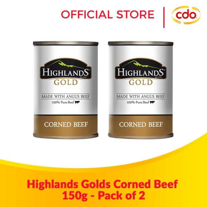 Highlands Golds Corned Beef 150g - Pack of 2 | Lazada PH