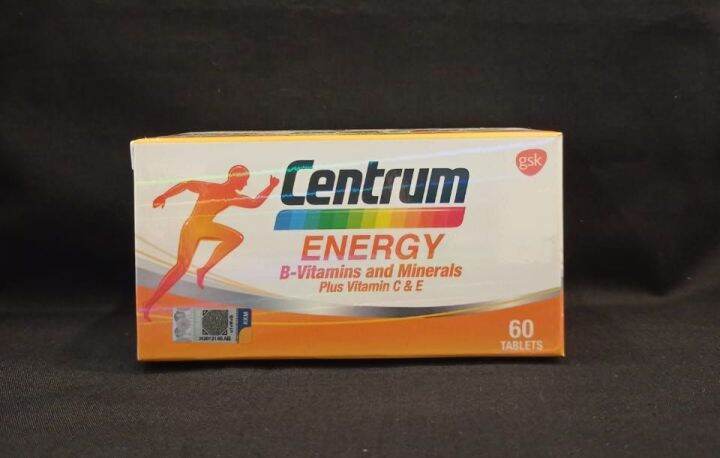 CENTRUM Energy B-Vitamins & Minerals (60's) | Lazada