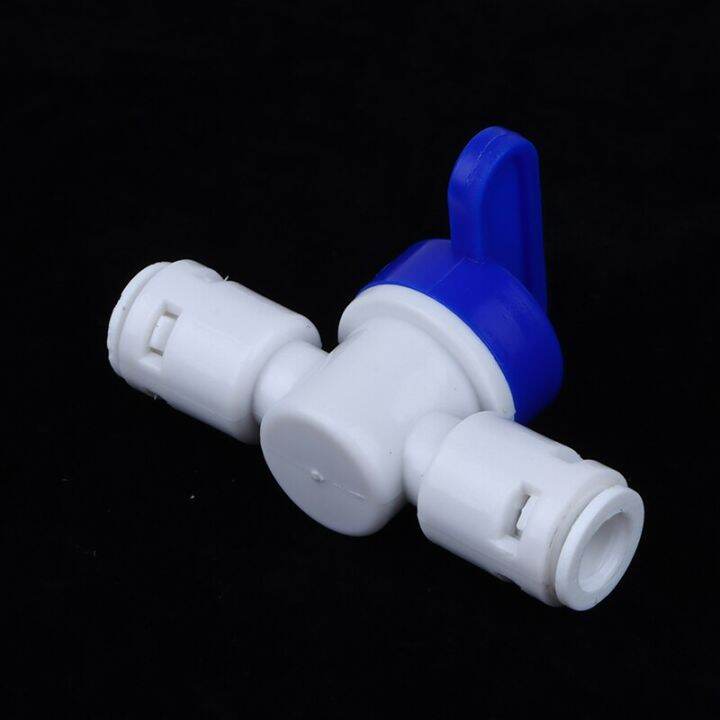 Home 1/4 Inch Quick-Connect Ball Valve Connector Pipe Water Control ...