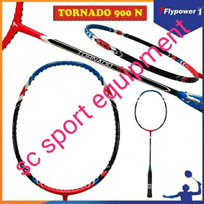 Raket Flypower Tornado 900N Free Pasang Senar | Lazada Indonesia