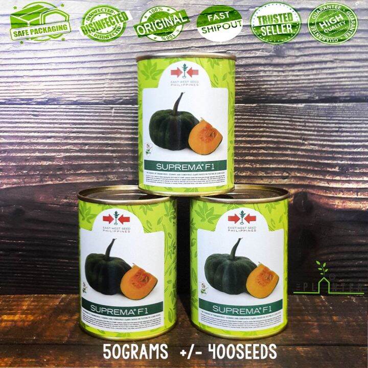 SUPREMA - EAST - WEST SEED (Original) / KALABASA / SQUASH SEED | Lazada PH