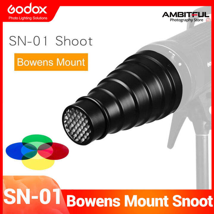 Godox SN-01 Bowens Mount large Snoot Studio Flash Accessories ...