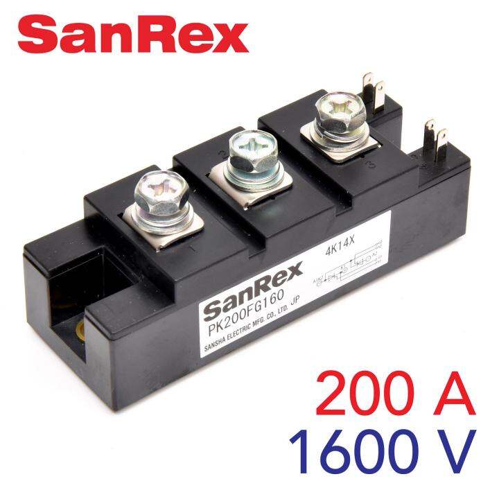 SanRex Thyristor/SCR Power Module 200A 1600V (PK200FG160) | Lazada.co.th