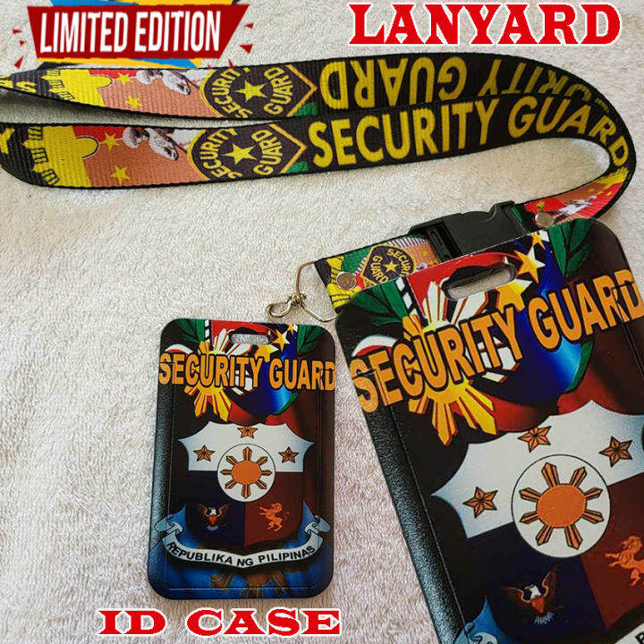 PREMIUM QUALITY SG SECURITY GUARD ID LACE LANYARD LIMITED EDITION ...