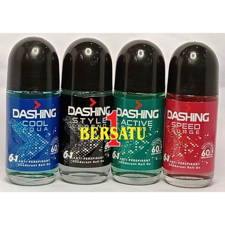 DASHING ANTI-PERSPIRANT DEODORANT ROLL ON 50ML / JUVENTUS 40ML | Lazada