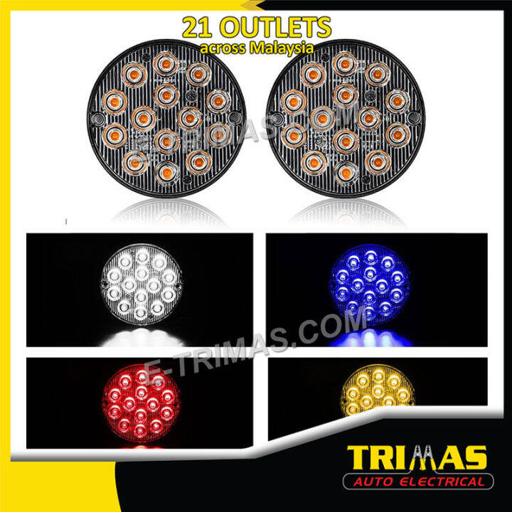 Universal Truck Car LED Lamp Flash Light Strobe 12V 24V LED Bar Side ...