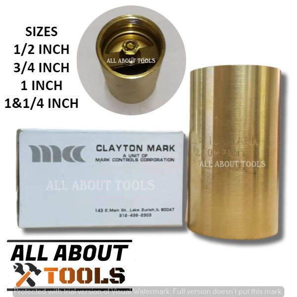 (AAT) 1 PC Clayton Mark Solid Brass Spring Check Valve (1/2", 3/4", 1 ...