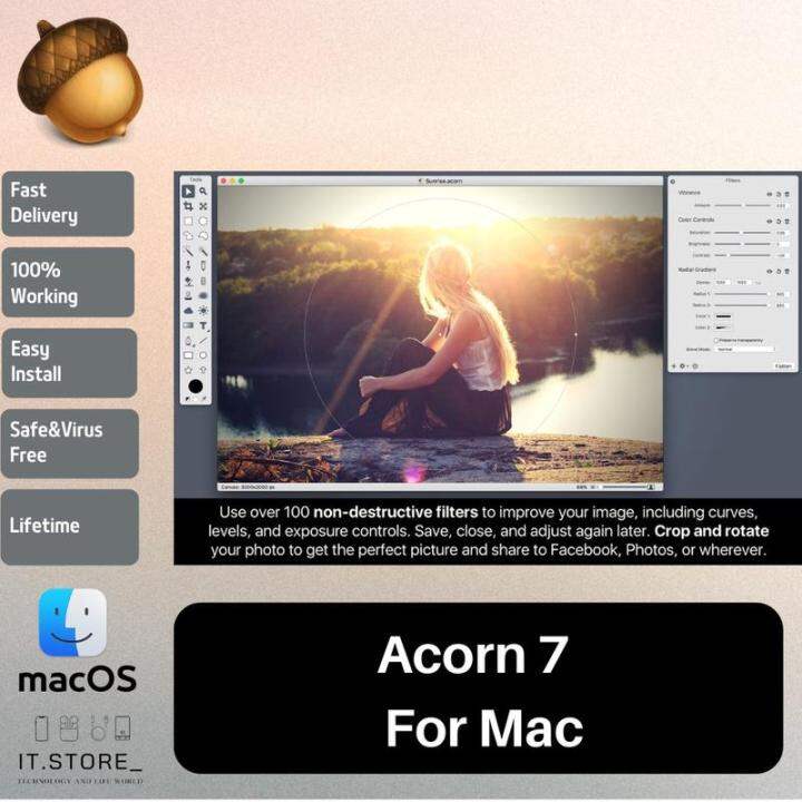 【MAC】Acorn 7 Lifetime for Intel and M1 Chip Apple Silicone MacOs ...