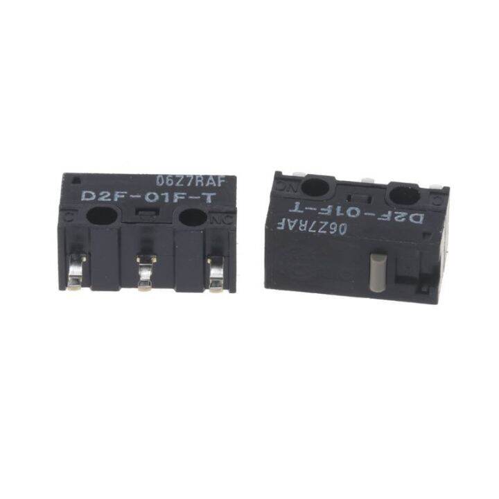∈☋ 2Pcs Original OMRON Mouse Micro Switch D2F-01F-T Gray Dot for Logitech | Lazada.co.th