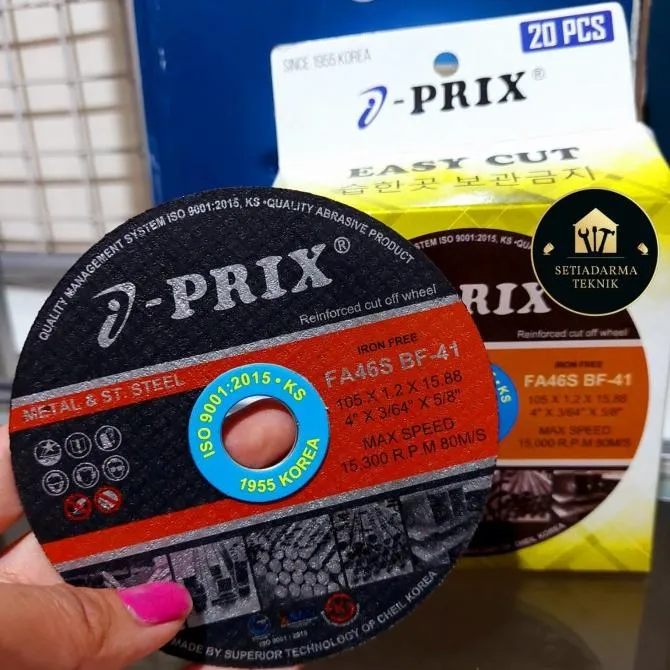 MATA GERINDA POTONG BESI FA46S 4"INCH IPRIX//CUTTING OFF WHEEL | Lazada Indonesia