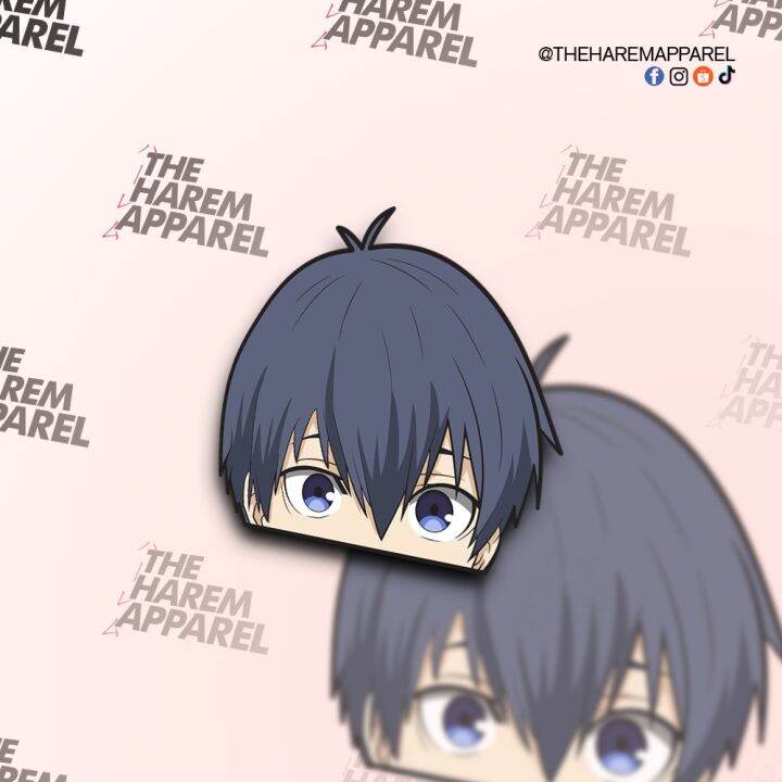 Isagi | Blue Lock | Vinyl Peeker Sticker | The Harem Apparel | Lazada PH