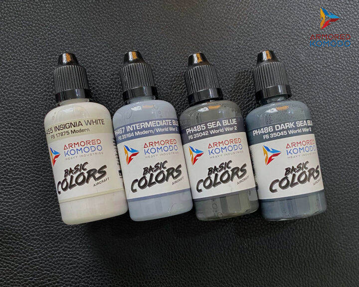 US Navy and USMC WW2 Late War Aircraft Colors Set of 4 Airbrush Hobby ...