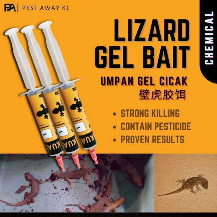 NO. 1 LIZARD KILLER! Exterminate Whole Nest! Pest Away Cicakuat Lizard ...