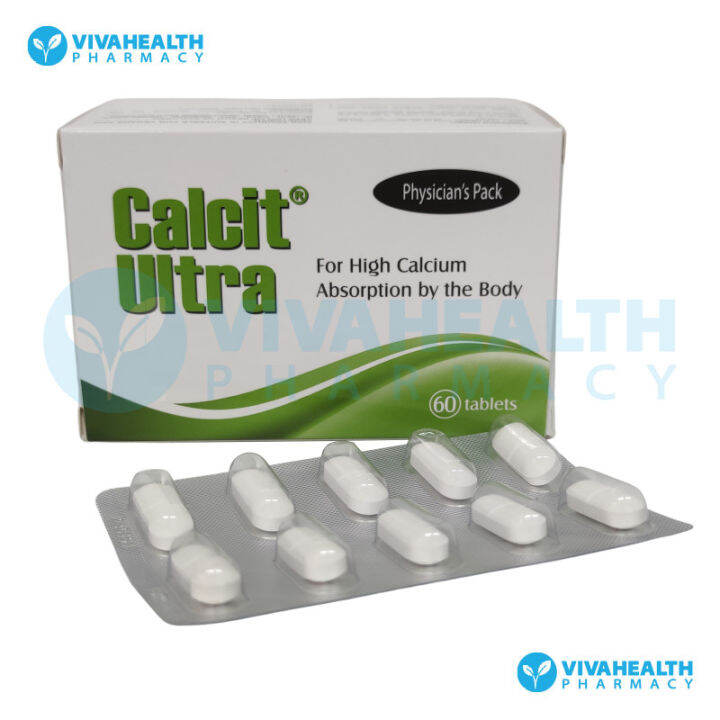 Calcit (Calcium Citrate + Vitamin D3) Ultra tablet 60s | Lazada Singapore