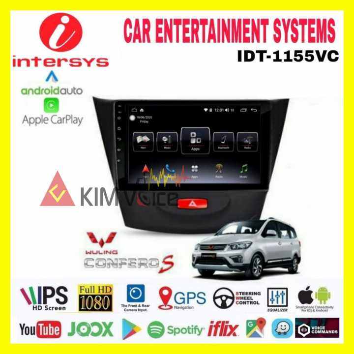 Head unit Android Intersys 10 Inch OEM Wuling Confero S + Soket PNP ...
