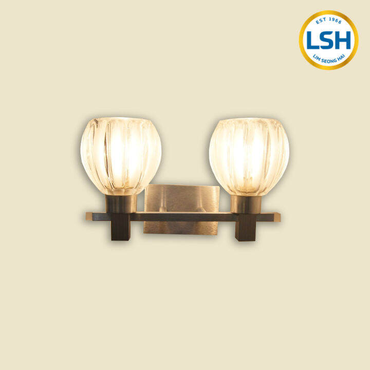 Lim Seong Hai Lighting Classic Double Head Decorative Wall Light IM-W19836 | Lazada