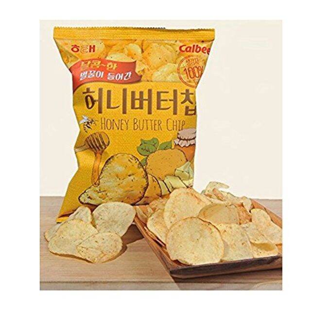 Korea HAITAI Calbee Snacks Honey Butter Chip 蜂蜜黄油薯片 | Lazada
