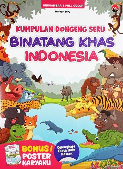 KUMPULAN DONGENG SERU BINATANG KHAS INDONESIA | Lazada Indonesia