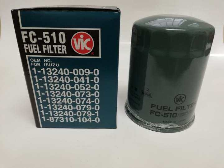 Authentic VIC FC-510 Fuel Filter Japan for Mitsubishi Canter | Lazada PH