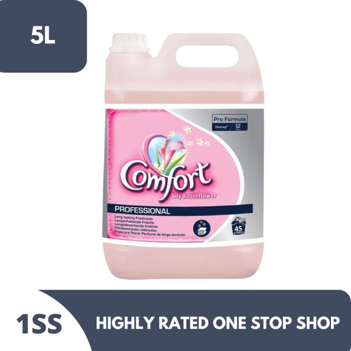 Comfort Fabcon Lily & Rice Flower 5L | Lazada PH