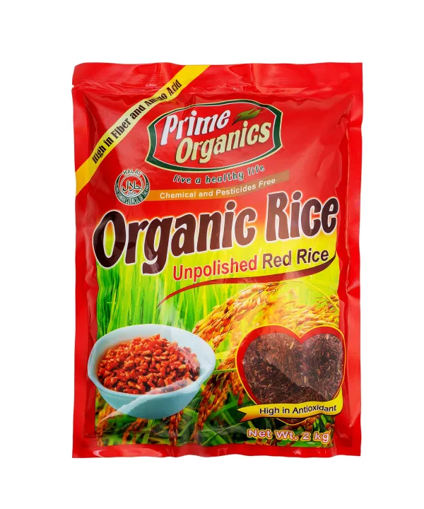 Prime Organics Red Rice 2kg | Lazada PH