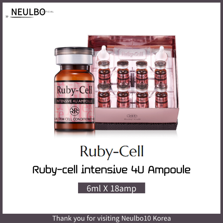 [Ruby-Cell‍]‍ Ruby-cell intensive 4U Ampoule 6ml X 18amp | Lazada PH