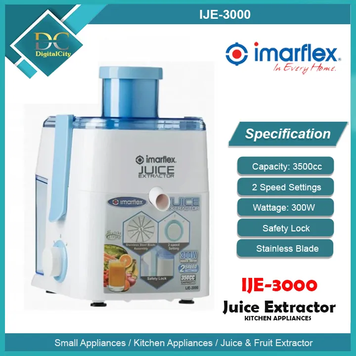DIGITAL Imarflex IJE-3000 Juice Extractor | Lazada PH