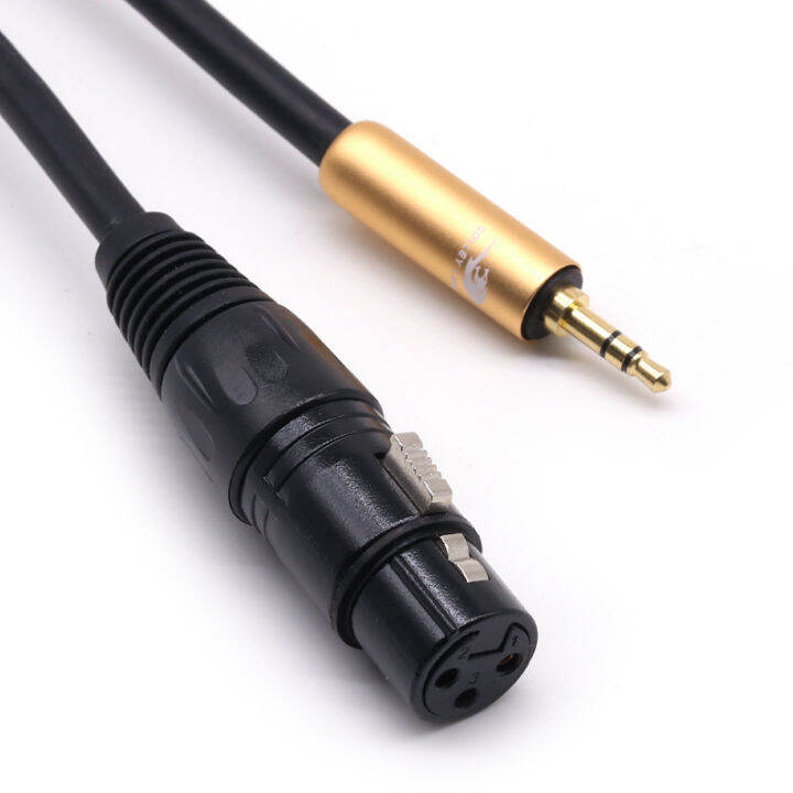 3.5mm to XLR Cable, Female XLR to 1/8 inch Mini St Jack Aux Cable | Lazada