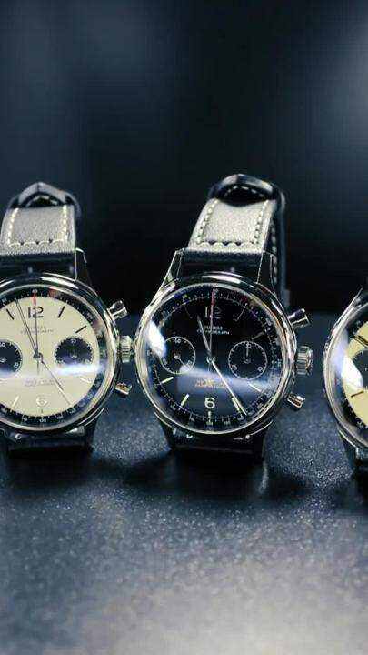 Sugess 1963 Chronograph Sapphire Men Watch Mechanical Seagull Movement ...