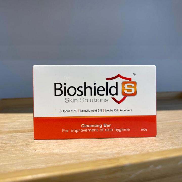 Bioshield Skin Solution Cleansing Bar 100g For Improvement of Skin ...