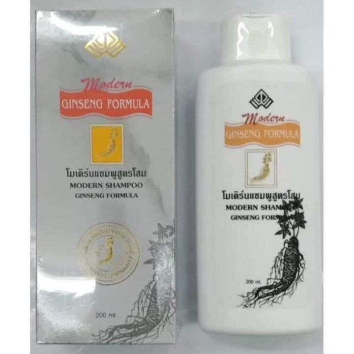 NEW แชมพูสูตรโสม Modern Ginseng Formula 200ml | Lazada.co.th