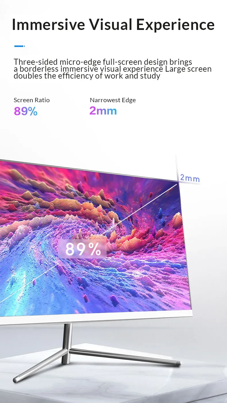 IPASON Intel 4 Core A3 N5095 23.8″ 1920 x 1080 256 GB SSD 8GB With Free Wireless Keyboard ...