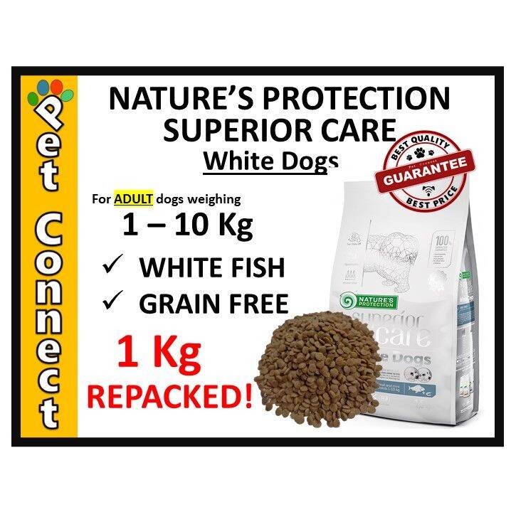 Nature's Protection Superior Care White Dog Adult Small & Mini Breed ...