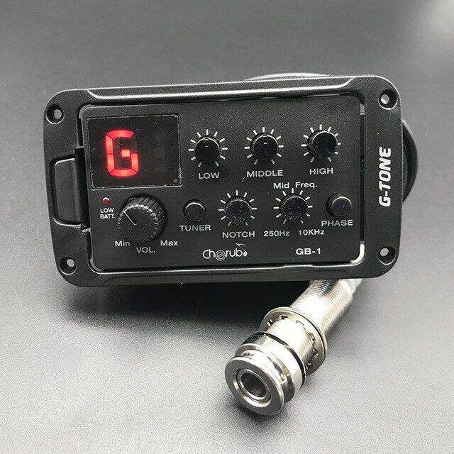Cherub G-Tone Series กีตาร์อะคูสติก Preamp Piezo Pickup 3-Band EQ ...