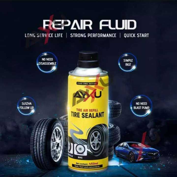 AYXU Tire Air Refill Tire Sealant 450ML | Lazada PH