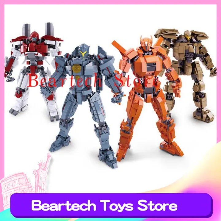 Sluban 0726A 0726B 0726C 0726D Pacific Rim Jaeger Gipsy CompatibleLego ...