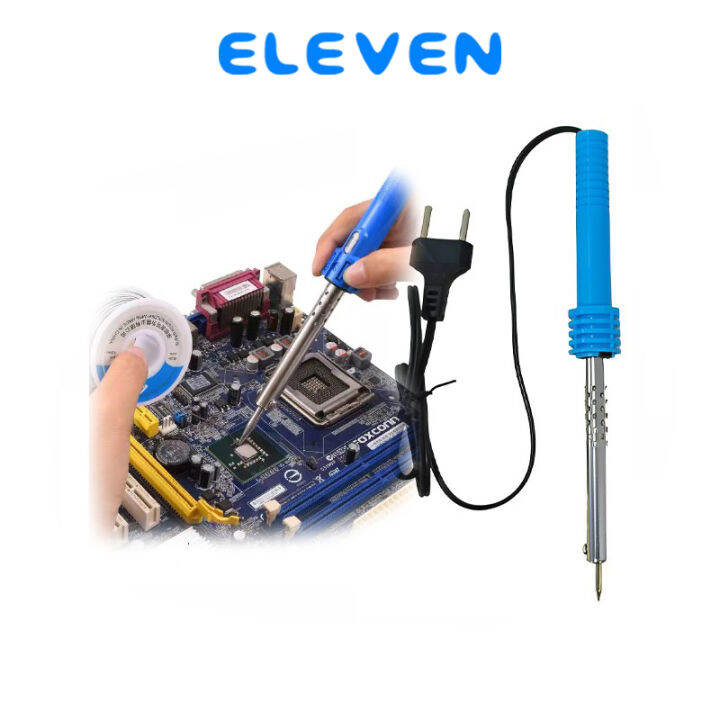 ELEVEN ALAT SOLDER SOLDERING ALAT PATRI LISTRIK 40 WATT SOLDERING IRON ...
