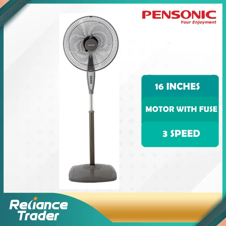 Pensonic Stand Fan (16 Inch) PSF-45B | Lazada