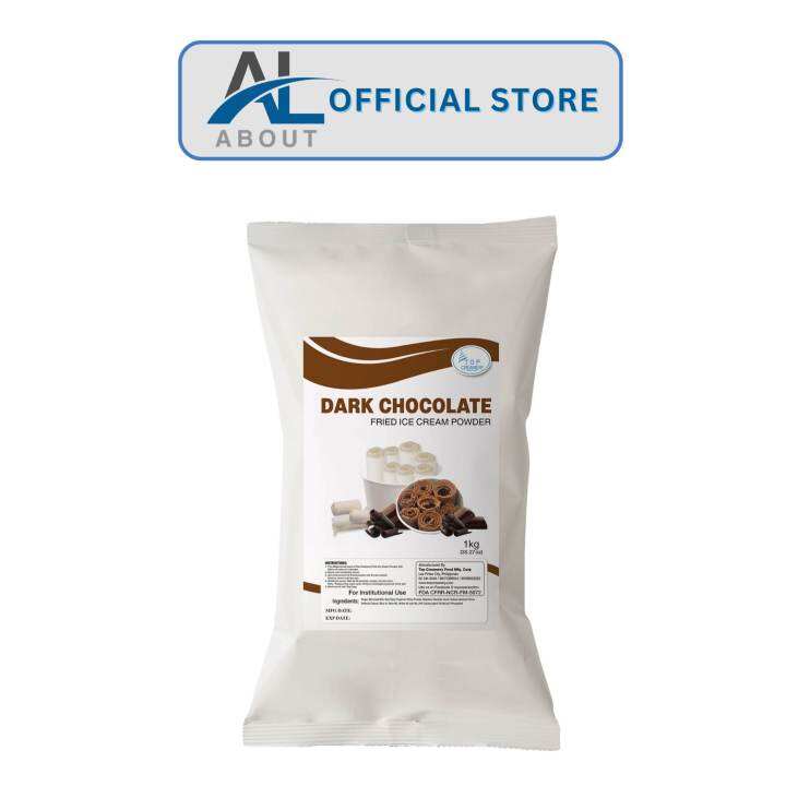 TOP Creamery Dark Chocolate Fried Ice Cream Powder 1Kg | Lazada PH